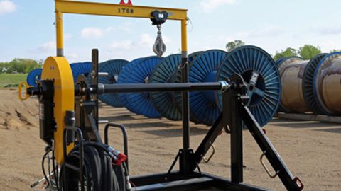 RS26/RS30 Hydraulic Reel Stand | Reel Stands/Winders | Condux Tesmec