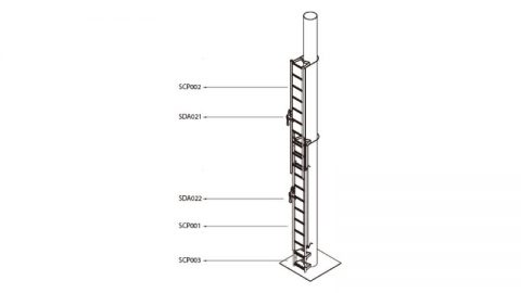 SCP Light Aluminum Alloy Ladders | Light Alloy | Condux Tesmec